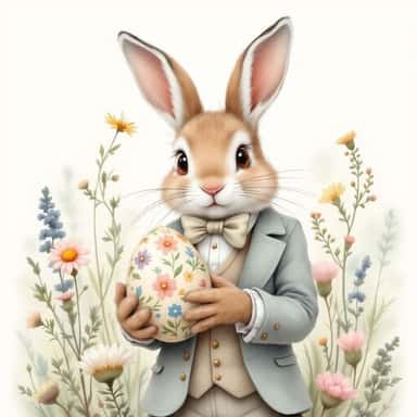 Easter AI Image Generator | Create Stunning Bunny & Egg Designs
