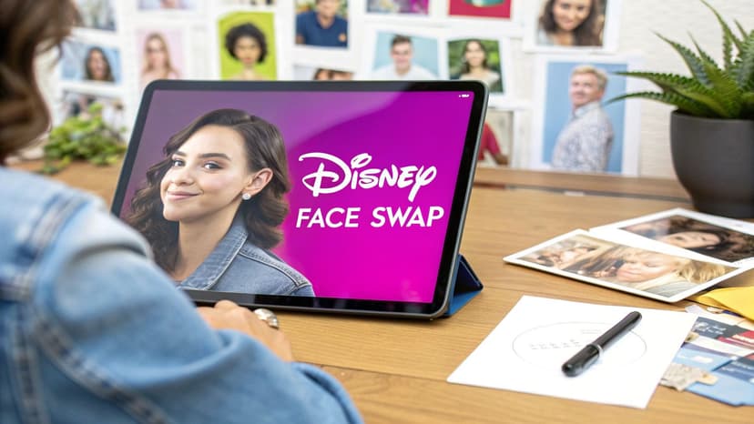 Create a Magical Face Swap Disney Style with AI