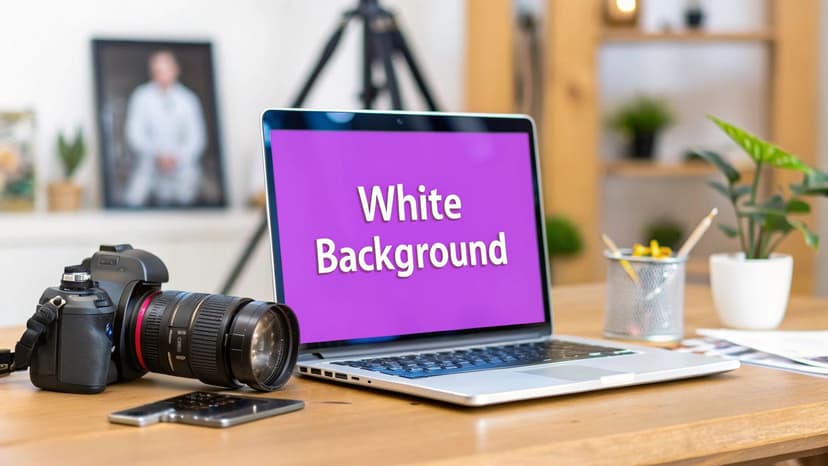 How to make background white instantly