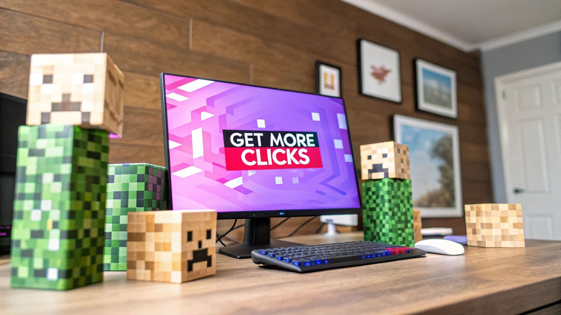Design a Minecraft YouTube Banner That Actually Gets Clicks