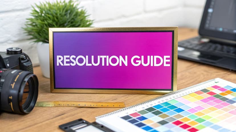 A Guide to Resolution and Size of an Image for Web and Print