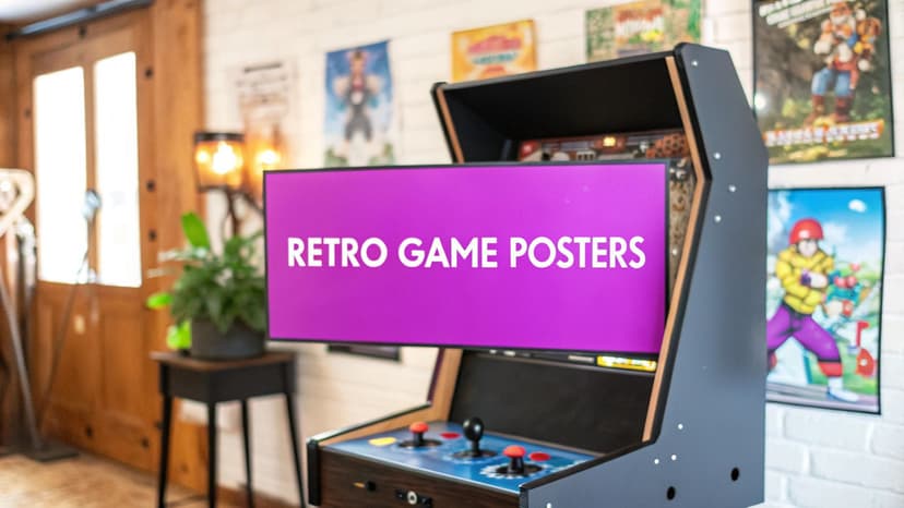Create Stunning Retro Video Game Posters with AI